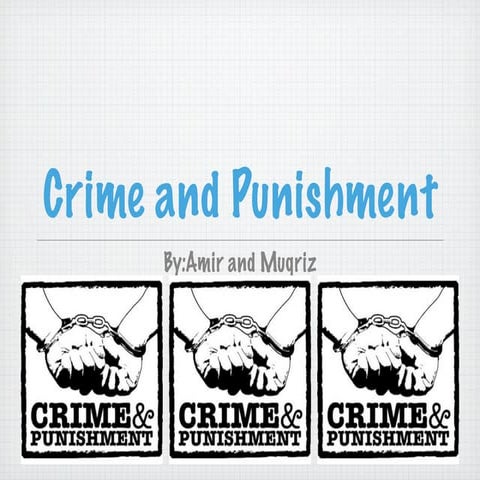 Crimes and punishments | PPT