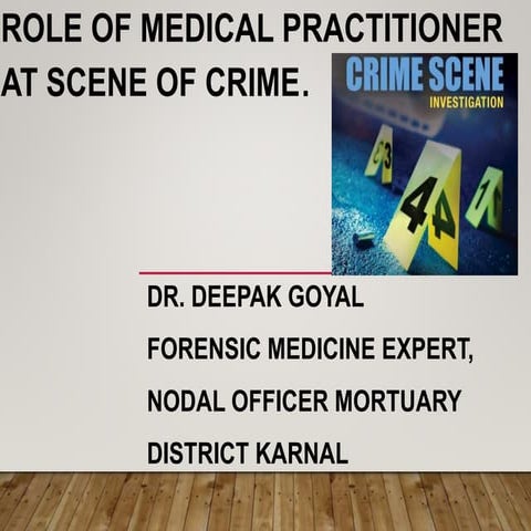 crime scene.PPTX