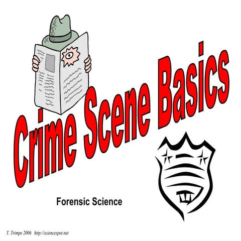 Crime Scene Basics PowerPoint | PPT