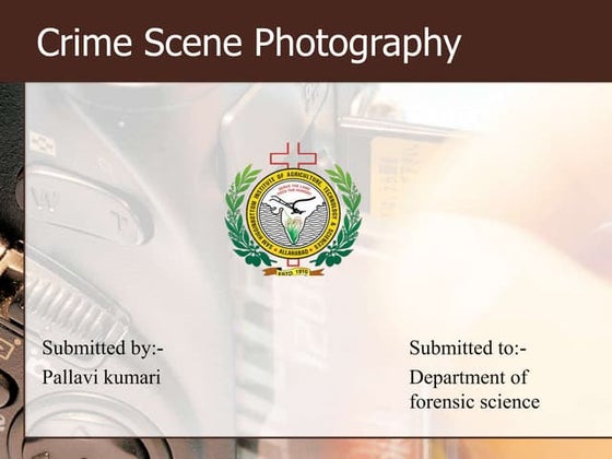 Crime scene sketching basics | PPT