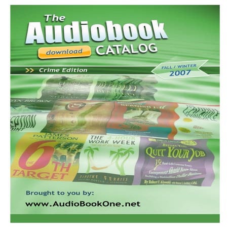 Crime And Thriller Audio Books | PDF