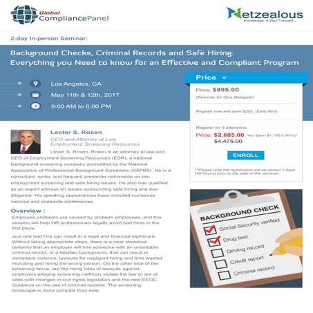 Background Checks, Criminal Records and Safe Hiring: Everything you ...