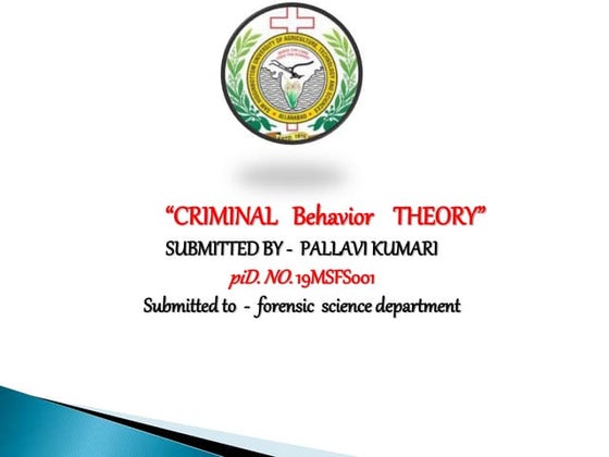 Body Type of Theory / William Sheldon's Theory / Biological Theory / Criminology | PDF