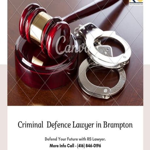 THE BEST 10 Criminal Defense Law in BRAMPTON - RS Lawyer | PDF