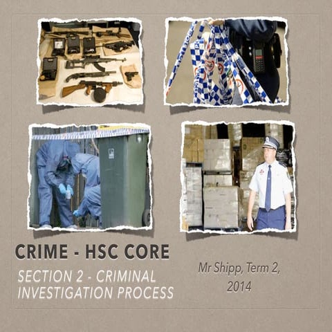 Criminal Investigation Process | PDF