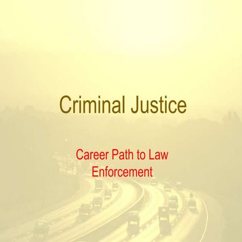 Criminal Justice | PPTX