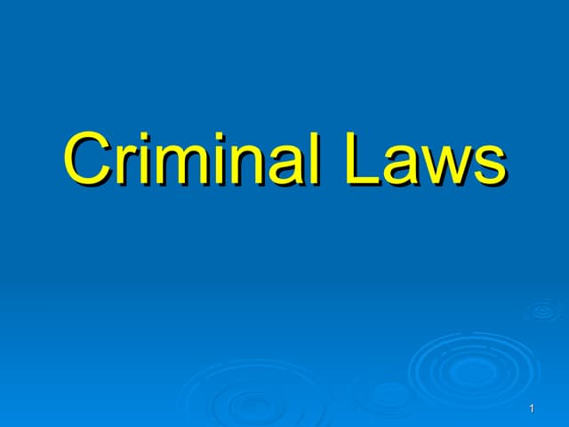 What is a Felony? Definition with Its Legal Implications | PDF | Crime ...