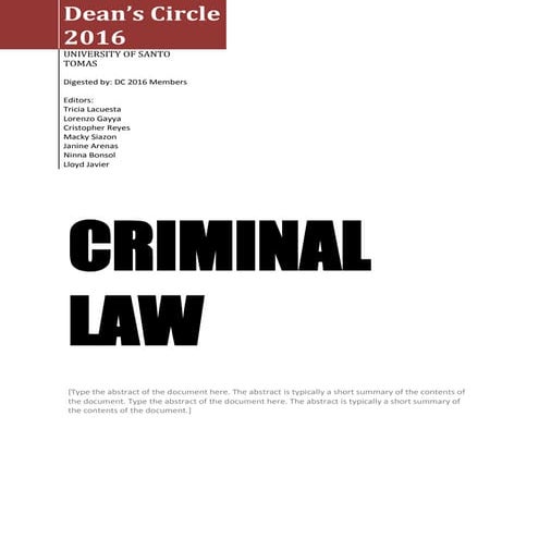 Criminal velasco cases copy | PDF