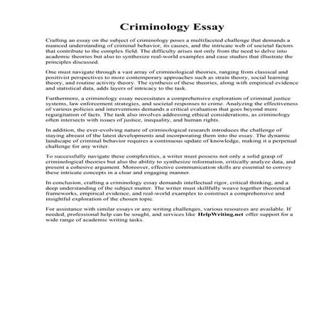 Criminology Essay.pdf