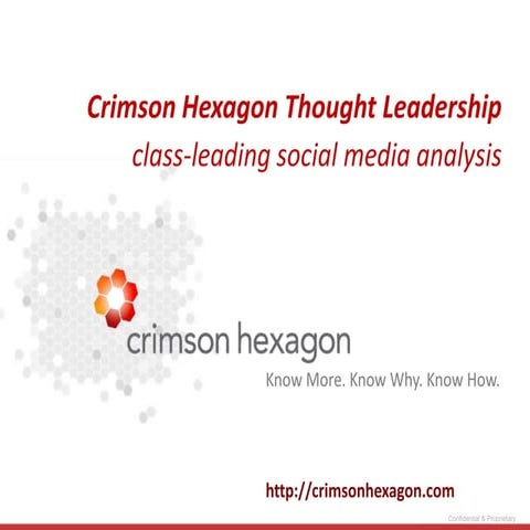 Crimson Hexagon Leadership Press Examples | PPTX