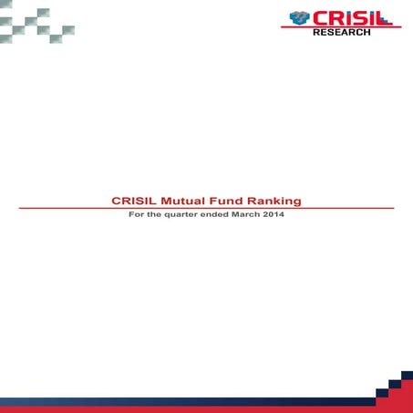 Crisil mutual-fund-ranking-mar2014 | PDF