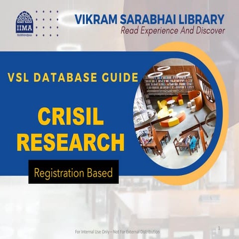 CRISIL_Research full based on teh current market situation | PPT