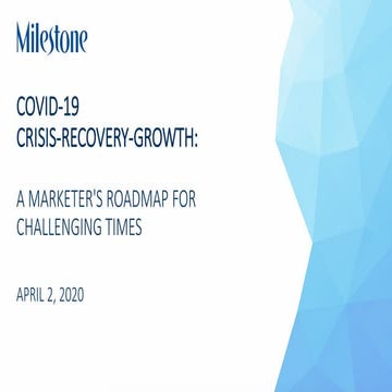 Webinar on Covid-19 Crisis-Recovery-Growth | PPT
