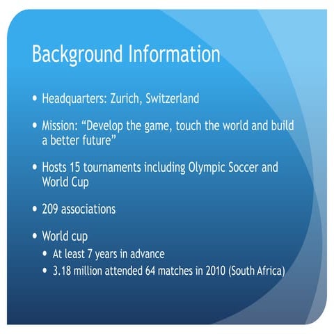 Fifa power point | PPT