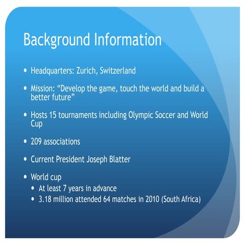 Fifa power point | PPT