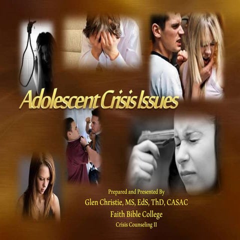 Crisis counseling ii chapter 11 | PPT