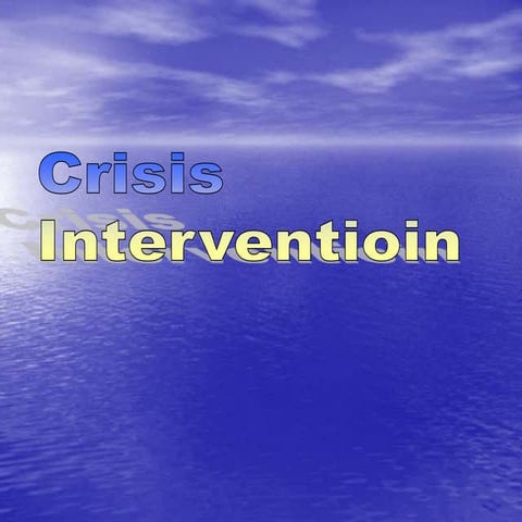 Crisis Intervention PPT.ppt