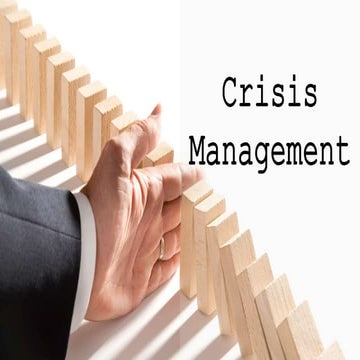 Crisis Management