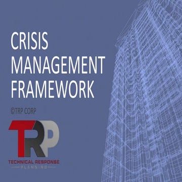Crisis Management Team Framework | PPTX
