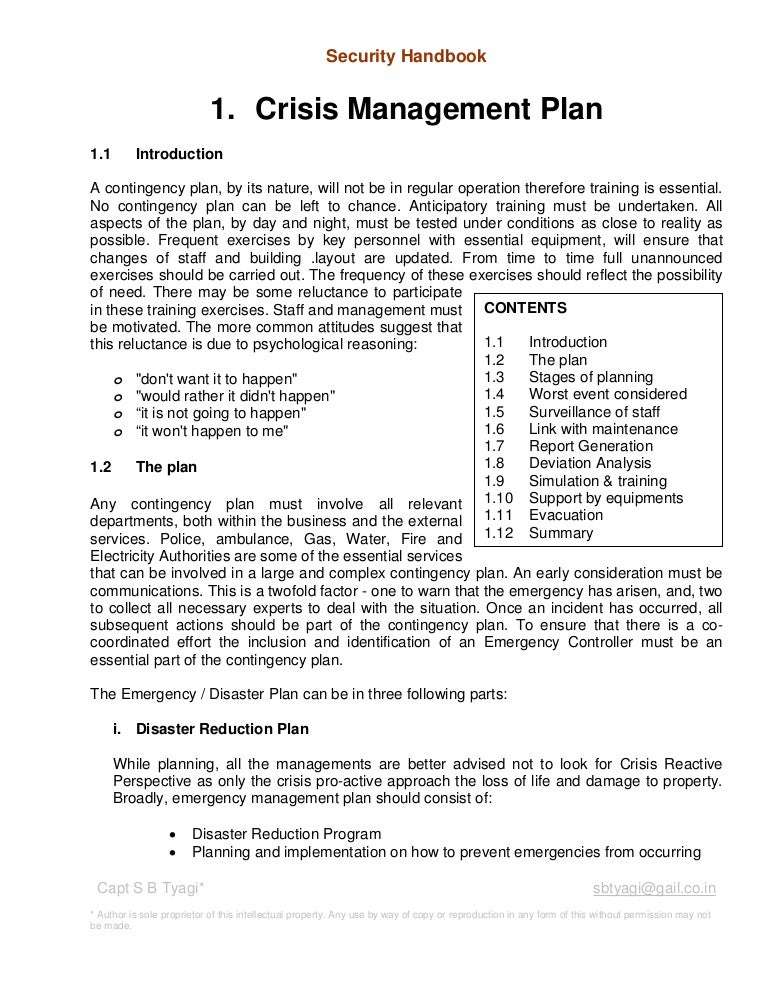 Crisis Management Plan crisis-management-plan