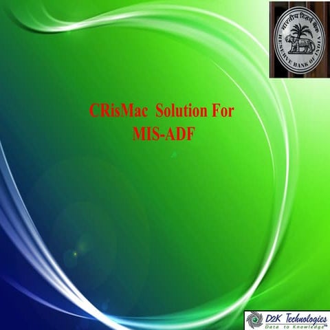 CRis Mac Solution for MIS-ADF | PPT