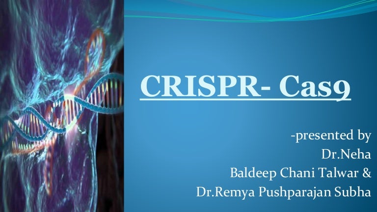 Crispr cas9 ppt (1)