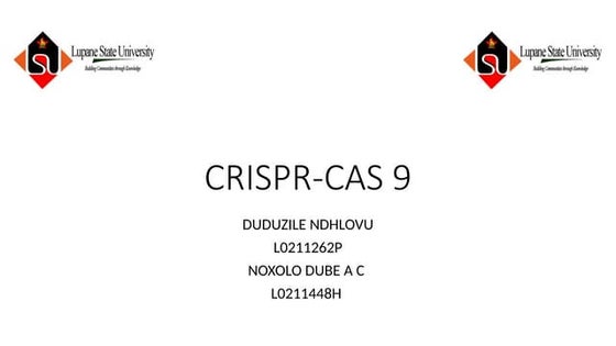 CRISPR-Cas9 technology in Developing Alzheimer Disease Therapeutics:Review | PPT