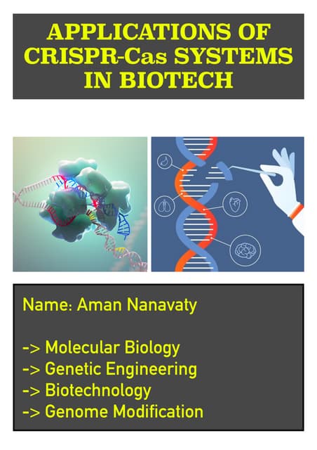 CRISPR - CAS 9 Gene Editing, Methods, Procedure and Ethical ...