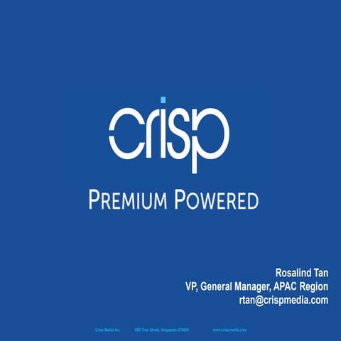 Crisp seminar presentation abbrev. | PPTX