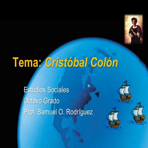 Cristóbal Colón | PPTX