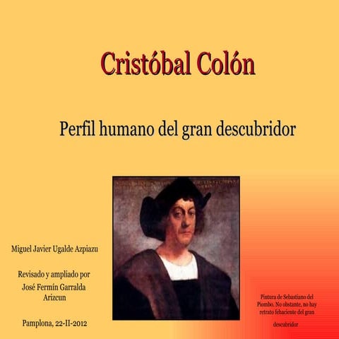 Cristóbal colón 1492 2012 | PPS