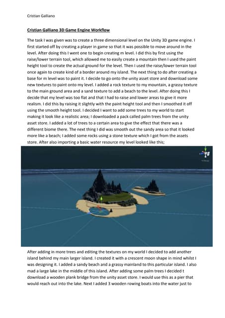 Unity 3D level design workflow | PDF