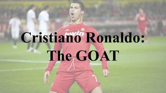 Cristiano Ronaldo's Story | PPT