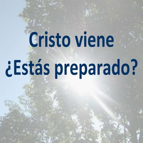 cristo viene.pptx cristo viene.pptx cristo viene.pptx