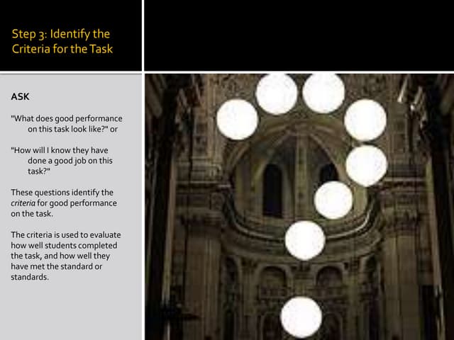 Criteria And Rubrics Ppt