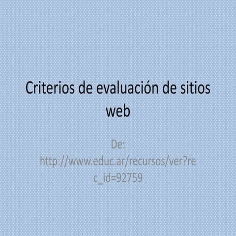 Cómo seleccionar sitios confiables en internet | PPTX