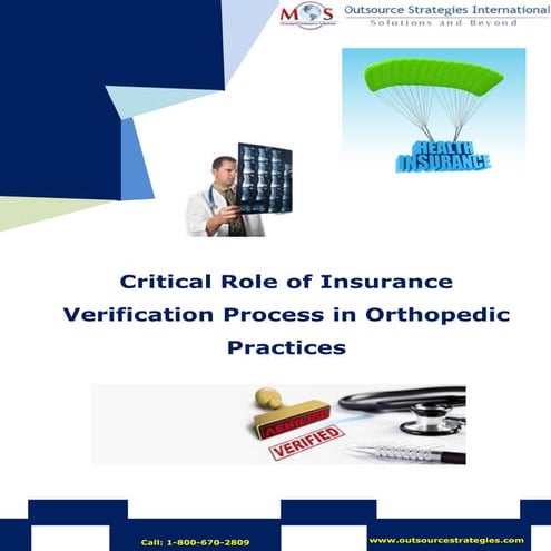 Critical Role of Insurance Verification Process in Orthopedic Practices ...