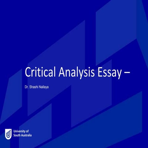Critical analysis essay.pptx