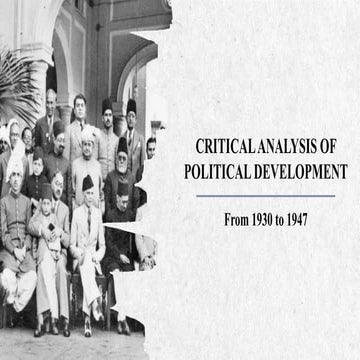Critical analysis of Political development.pptx | Hinduism | Religion ...