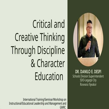 Critical and Creative Thinking through Character Education.pptx