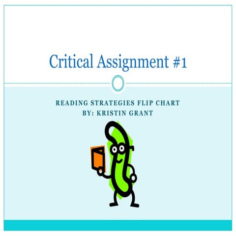 Critical Assignment 1 Reading Strategies | PPTX