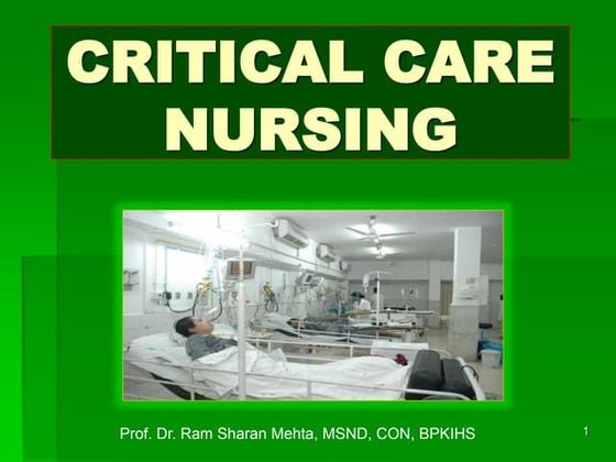 Intensive care unit design | DOC | Healthcare Industry | Industries