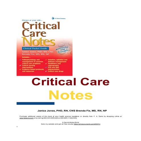 Critical_Care_Notes | DOCX