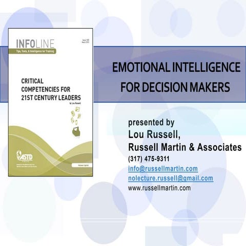 Critical competencies for 21st century leaders | PPTX