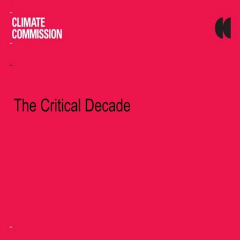 Critical Decade presentation | PPTX