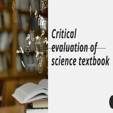 CRITICAL EVALUATION OF NCERT SCI 8TH.pptx