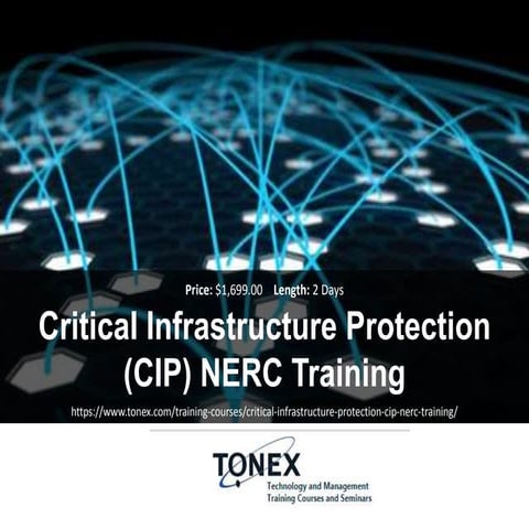 Critical Infrastructure Protection (CIP) NERC Training | PPTX