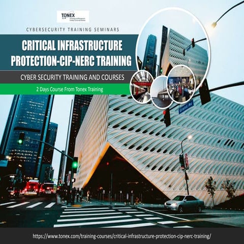 Critical Infrastructure Protection (CIP) NERC Training : Tonex Training ...