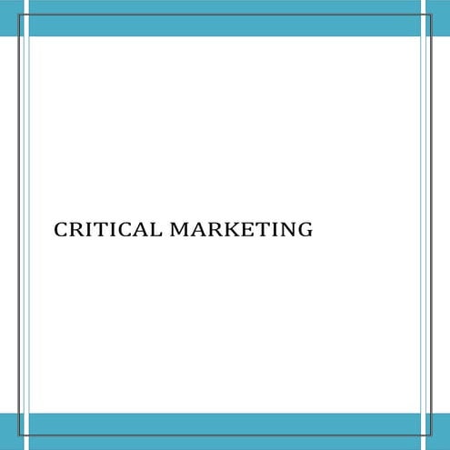 consumer behavior analysis and marketing strategy | PPTX
