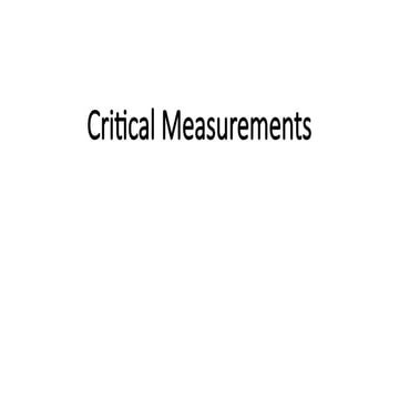 Apparel Critical Measurements problem.pptx